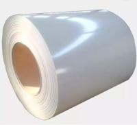 China Prepainted Galvanized Steel Corrugated Roofing Sheet 0.6mm RAL 9012 White JIS G3302 for sale