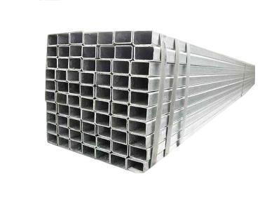 China ASTM A36 Carbon Steel Square Pipe Tube Galvanized Mild Steel Pipe Class B C 6m Length for sale