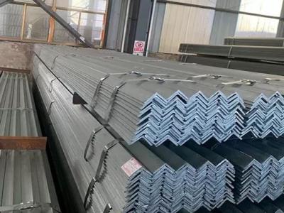 China Hot Dip Galvanized Angle Steel ASTM Q235 75x75x6mm Equal Steel Profile for Construction for sale