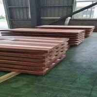 China C11000 Copper Alloy Plate 30mm 40mm 50mm Zero Cutting Large Sheet for sale