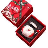 China Custom Christmas Nordic Ceramic Coffee Mug 400ml Santa Claus Design Gift for sale