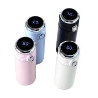 China Intelligent Temperature Display 304 Stainless Steel Vacuum Flask 320ML 420ML Outdoor Thermos for sale