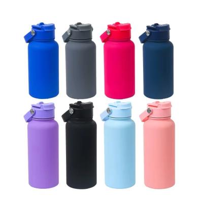 China Custom Logo 304 Stainless Steel Vacuum Flask Double Wall Insulated Water Bottle 650ml 1000ml 1200ml for sale