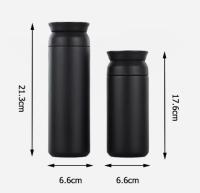China 304 Stainless Steel Insulated Water Bottle 350ml 500ml Custom Logo Colorful Travel Mug for sale
