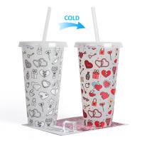 China Customizable Gift Mug 24oz Cold Plastic Cup with Modern Design and Customized Logo for sale