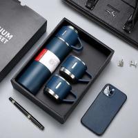China 500ml Stainless Steel Vacuum Flask Business Gift Set Coffee Tumbler Water Bottle for sale