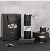 China 500ml Stainless Steel Vacuum Flask Business Gift Set Coffee Tumbler Water Bottle for sale