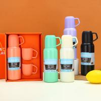 China 550ml 304 Stainless Steel Vacuum Insulated Water Cup Gift Set with 3 Lids for sale