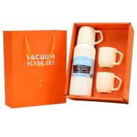 China 550ml 304 Stainless Steel Vacuum Insulated Water Cup Gift Set with 3 Lids for sale