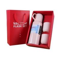 China 550ml 304 Stainless Steel Vacuum Insulated Water Cup Gift Set with 3 Lids for sale
