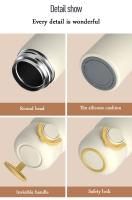 China Custom 450ml 304 Stainless Steel Sports Water Bottle with Thermal Insulation for Sublimation for sale