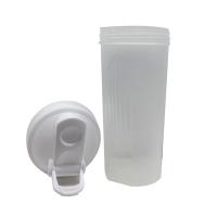 China BPA Free Plastic Protein Shaker Bottle 600ml Custom Logo Gym Sport Water Bottle for sale