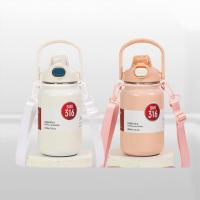 China 1000ml Stainless Steel Vacuum Flask 304 316 Insulated Water Bottle for Kids Hiking for sale