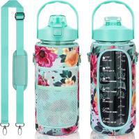 China Custom Logo Neoprene 2L Water Bottle Sleeve Large Capacity Waterproof Sleeve for sale
