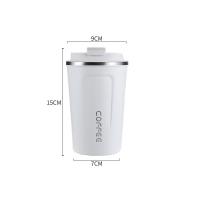 China 500ml Stainless Steel Vacuum Insulated Coffee Travel Mug 304 Inside 201 Outside for sale