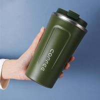China 500ml Stainless Steel Vacuum Insulated Coffee Travel Mug 304 Inside 201 Outside for sale