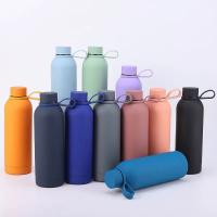 China 304 Stainless Steel Insulated Water Bottle 500ml Business Gift Travel Mug for sale