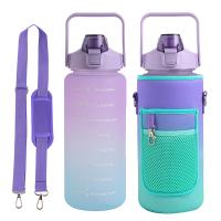 China Neoprene Water Bottle Sleeve SBR Material Waterproof Insulated Cup Holder 100pcs MOQ for sale