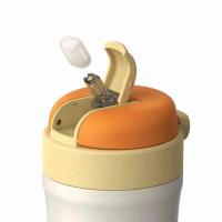 China 380ml Vacuum Stainless Steel Travel Mug Non Spill Insulated Tumbler Suction Cup for sale