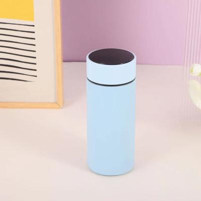 China Insulated Sports Bottle 350ml Stainless Steel Vacuum Flask with Temperature Display for sale