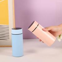 China Insulated Sports Bottle 350ml Stainless Steel Vacuum Flask with Temperature Display for sale
