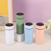 China Insulated Sports Bottle 350ml Stainless Steel Vacuum Flask with Temperature Display for sale