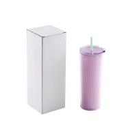 China 24oz Eco-Friendly Plastic Acrylic Double Wall Tumbler Water Bottle 185g for sale