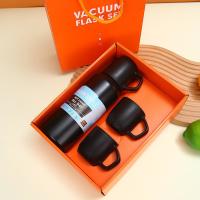 China 550ml 304 Stainless Steel Insulated Thermos Cup Double Wall Vacuum Flask Set for Business Gift for sale