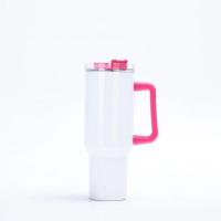 China 40oz Stainless Steel Vacuum Insulated Water Bottle with Handle and Straw Lid for sale