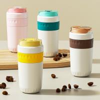 China Stainless Steel Insulated Coffee Mug 350ml Vacuum Flask Outdoor Water Bottle for Kids for sale