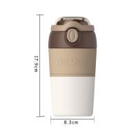 China Double Wall Stainless Steel Insulated Coffee Mug 450ml 316 Inner 304 Outer for sale
