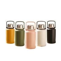 China Vacuum Flasks Thermoses Portable Customized Logo Water Bottle Stainless Steel Mug for sale