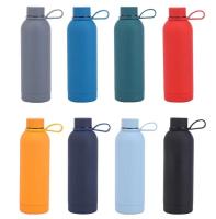China 304 Stainless Steel Double Wall Vacuum Insulated Water Bottle 500ml Custom Color for sale