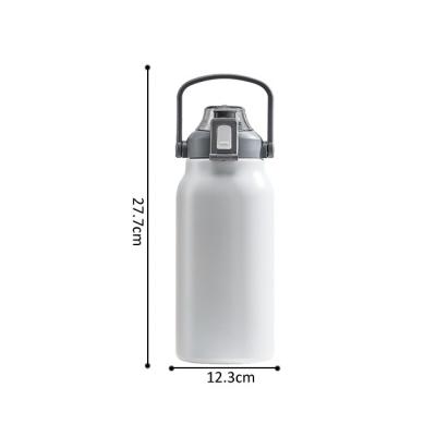 China 1300ml Bounce Cover Sports Pot Vacuum Flask 316 Stainless Steel Insulated Water Bottle for sale