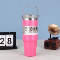 China 20oz 30oz Stainless Steel Vacuum Insulated Tumbler with Handle and Lid Custom Logo for sale