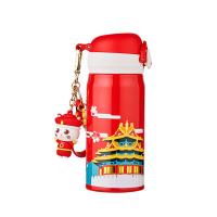 China Royal Cat Vacuum Flask 350ml 316 Stainless Steel Insulated Water Bottle for Hot and Cold Drinks for sale