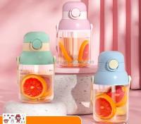 China 800ml Plastic Drinking Water Bottle Transparent Outdoor Sports Kettle for Adults for sale