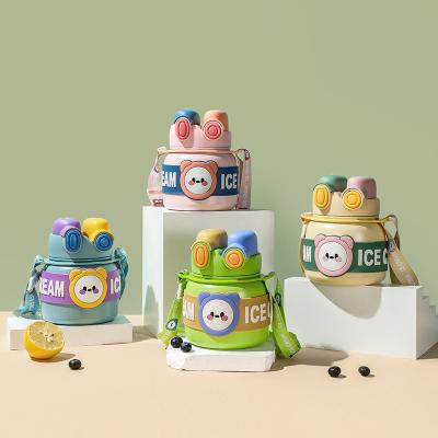 China Kids 850ml 316 Stainless Steel Vacuum Insulated Water Bottle Cute Belly Cup for sale