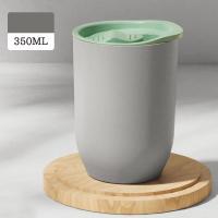 China 285g Custom Logo Plastic Water Bottle 350ml Outdoor Sports Portable Straw Drinking Cup for sale