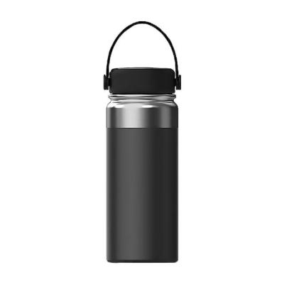 China 600ml Stainless Steel Water Bottle Double Wall Vacuum Insulated with Straw for Adults for sale