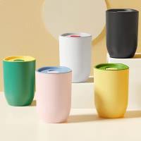 China 350ml Custom Logo Plastic Water Bottle AS Material Outdoor Sports Portable Straw Cup for sale