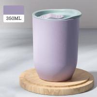 China AS Plastic Wine Tumbler 350ml 12oz with Lid Travel Cup Eco-Friendly Colorful Modern Design for sale