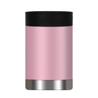 China 12oz 350ml Double Wall Stainless Steel Vacuum Can Cooler with Handgrip Design for sale