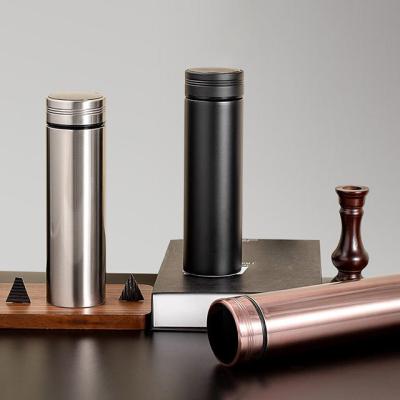 China 450ml Stainless Steel Vacuum Insulated Flask with Temperature Display for Outdoor Use for sale