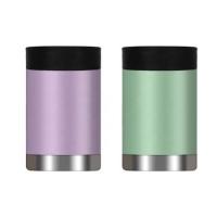China Stainless Steel Double Wall Insulated Can Cooler 350ml Custom Logo for Office Car Home for sale