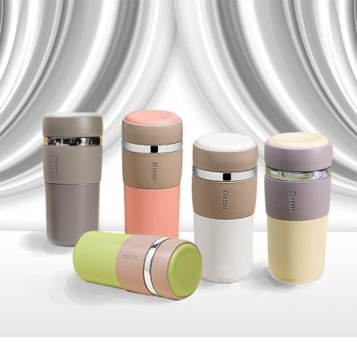 China 520ml Stainless Steel Vacuum Protein Shaker Bottle Sport Insulated Water Cup 316 Inner for sale