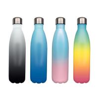 China Stainless Steel Insulated Water Bottle 500ml 750ml Custom Color Sustainable Design for sale