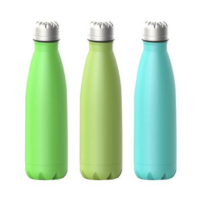 China Custom Logo Double Wall Stainless Steel Water Bottle 500ml 750ml Insulated Outdoor for sale