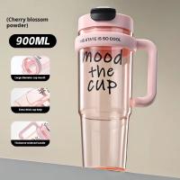 China 900ml Plastic Water Bottle with Spray Function for Outdoor Sports Travel for sale