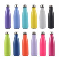 China Stainless Steel Double-Walled Tumbler 500ml Custom Logo Modern Design Travel Mug for sale